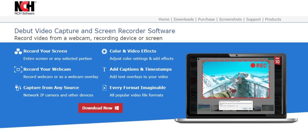 How to Capture Snapshots with NCH Debut Video Capture Software? - Swyshare